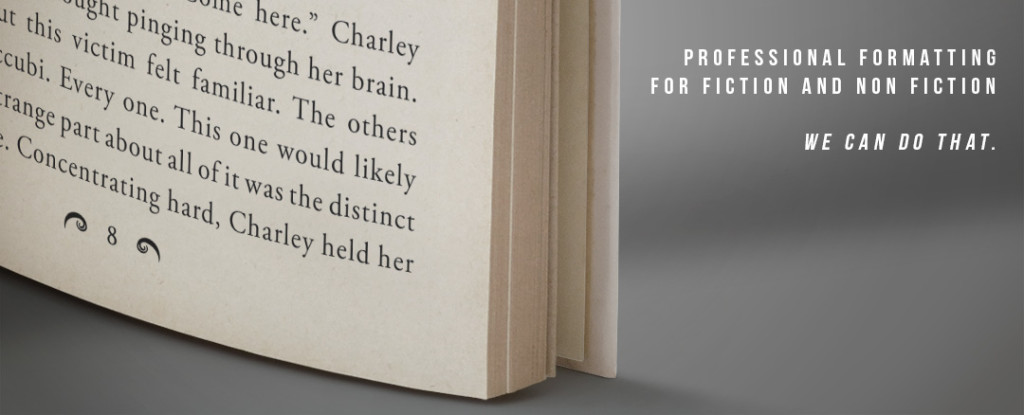 Book Formatting and Typesetting | Streetlight Graphics